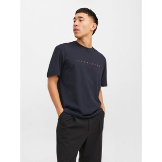 Jack & Jones Jack & Jones T-Shirt Star 12234746 Dunkelblau Relaxed Fit