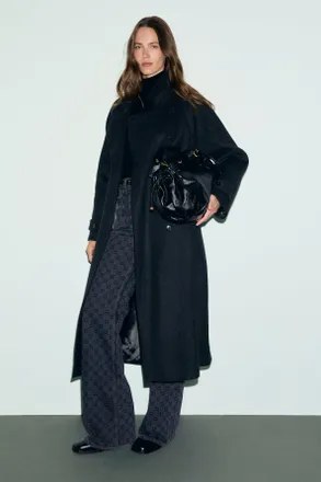 Gerard Darel Trench en laine m&eacute;lang&eacute;e - VERA - anthracite