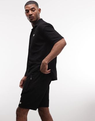 Pegador Pegador - Libco - Short densemble en maille - Noir