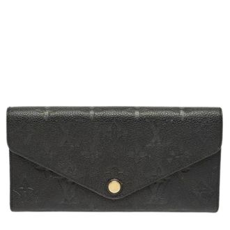 Louis Vuitton Pre-owned Leder-Geldb&ouml;rse - - Pre-owned - Damen - Schwarzk - ONE SIZE