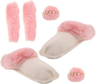 BESPORTBLE Doublure Chaude &Eacute;paisse Peluche Amovible pour Chaussures Femme Semelle Int&eacute;rieure Doublure Confortable et Douillette Protection Hivernale Anti-d&eacute;rapan