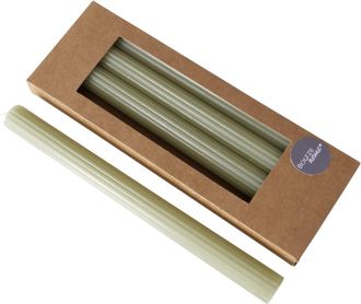 Boltze Classic Stabkerze grün 25cm 4tlg