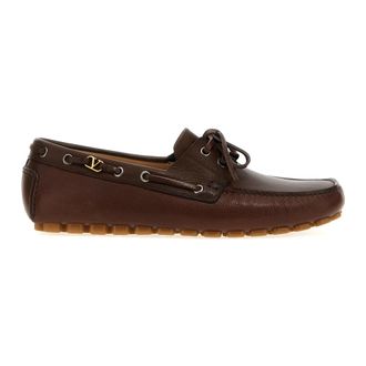 Valentino Garavani Driver Fastaway Loafer - - Shoes - Herren - Braun - 42 EU