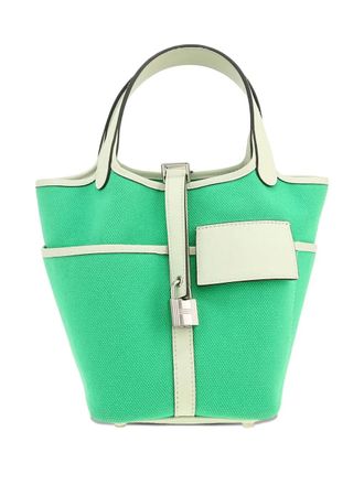 Herm&egrave;s sac seau Picotin (2023) - Vert