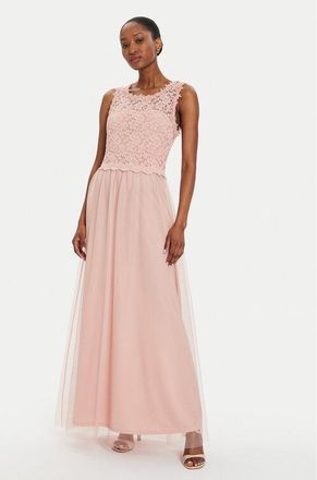 Vila Abendkleid Lynnea 14052673 Rosa Regular Fit