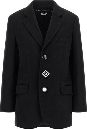 Junya Watanabe Manteau asym&eacute;trique - Femme - Vestes - Noir - Taille: 40 FR