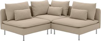 IKEA S&Ouml;DERHAMN Ecksofa 3-sitzig