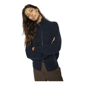 Mos Mosh MOS Mosh, Femme, Pulls, Bleu, Taille: 38 FR MMAlmine Knit Cardigan