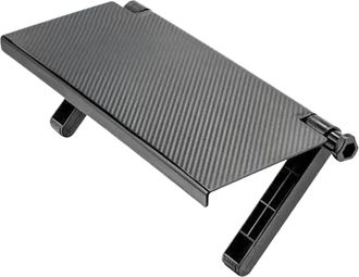 Generic Verstellbares TV- - Wandmontierte TV-Halterung | ohne Bohren | Standhalterung für DVD-Player, Spielkonsolen-Router, Lautsprecher, Soundbar, Kamera, Bü