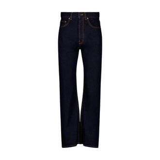 Palm Angels Homme, Jeans, Bleu, Taille: W31 Jean en denim brod&eacute; avec logo