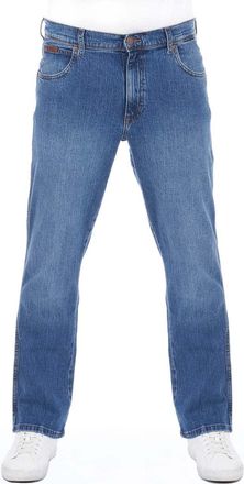 Wrangler Herren Jeans Regular Fit Texas Stretch Hose Blau Authentic Straight Jeanshose Denim Hose Baumwolle Blue w30, Farbe: Blue Whirl, Gr&ouml;&szlig;e: 30W / 32L
