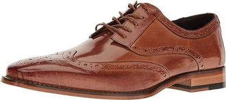 Stacy Adams Mens Tinsley-Wingtip Oxford, Tan, 11 W US