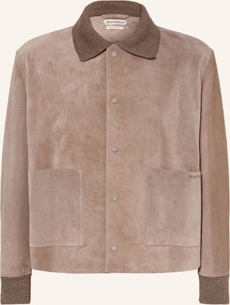 J.W.Anderson Jw Anderson Lederjacke grau