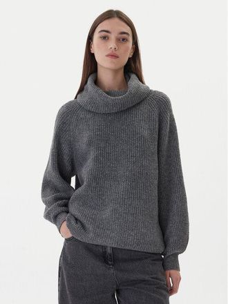 Only Rollkragenpullover Whitney 15353187 Grau Oversize