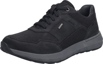 Josef Seibel Herren Low-Top Sneaker Cameron 52,Weite G (Normal),Wechselfu&szlig;bett,wasserdicht,Strassenschuhe,Sportschuhe,schwarz,42 EU