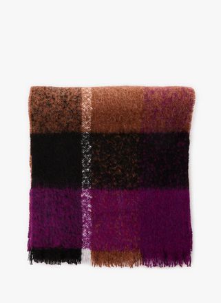 Au Printemps Paris Echarpe &agrave; carreaux Maika