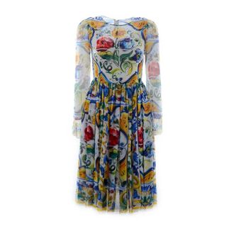 Dolce & Gabbana Femme, Robes, Multicolore, Taille: 34 FR Womens Robes Clothing Aw24