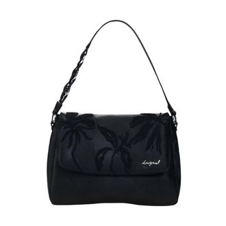 Desigual Wandelbare Handtasche Rucksack mit mehreren F&auml;chern - - Bags - Damen - Schwarzk - ONE SIZE