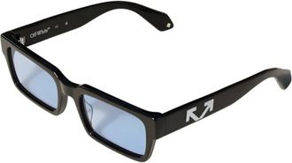 Off-white unisex, Accessoires, Noir, Taille: 55 MM Huntington Lunettes de soleil