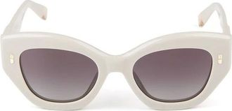 Furla Femme, Accessoires, Blanc, Taille: 52 MM Lunettes de soleil
