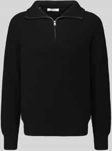 Selected Regular Fit Troyer aus reiner Baumwolle Modell DRY