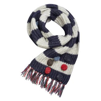 Peuterey Gestreifter Strickschal - - Accessories - Damen - Mehrfarbig - ONE SIZE
