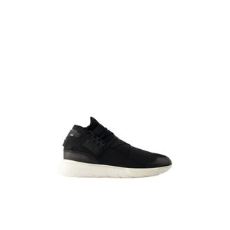 Yohji Yamamoto Baskets montantes Qasa &agrave; bride - Homme - Chaussures - Noir - Taille: 38 EU