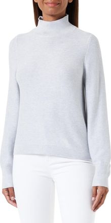 s.Oliver Black Label Damen Pullover mit Stehkragen Grey, 42