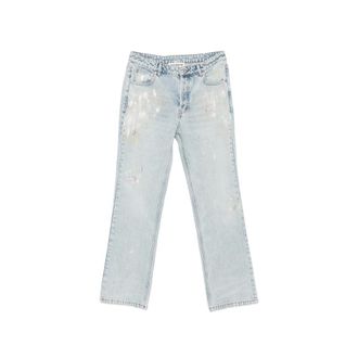 Cole Buxton Paint-splatter Distressed Jeans