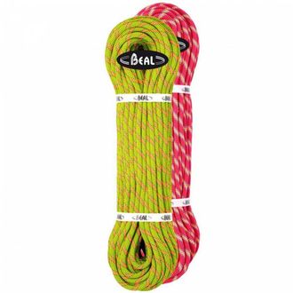 Beal Legend 8.3mm 2X 60m Gr&uuml;n-Pink - Leichtes griffiges Halbseil, 2 x 60m, Gr&ouml;&szlig;e 2 x 60m - Farbe Green - Pink