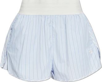 adidas Femme, Shorts, Bleu, Taille: 40 FR Poplin Shorts