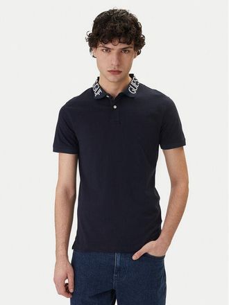 Guess Poloshirt M6GP66 K3070 Dunkelblau Slim Fit