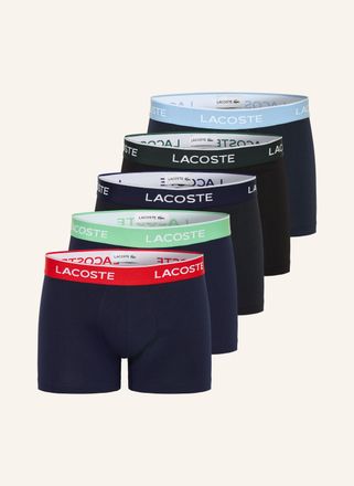 Lacoste 5er-Pack Boxershorts rot