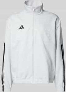 adidas Relaxed Fit Sweatjacke mit Logo-Print Modell Tiro