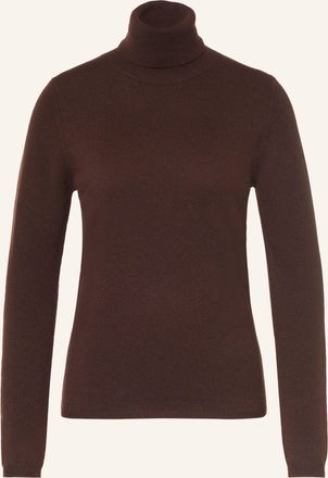 Allude Allude Rollkragenpullover Aus Cashmere braun