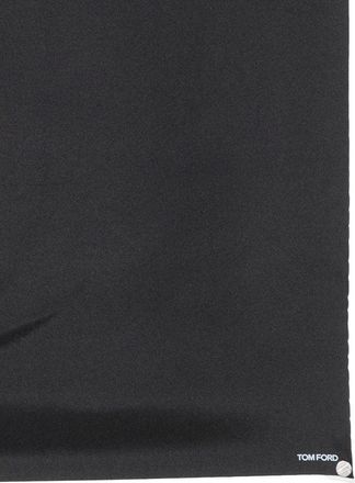 Tom Ford Silk Square Pochette Scarf - Black