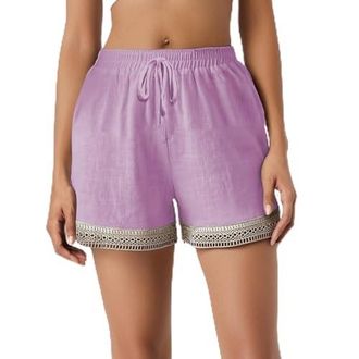 Generic Short Protection Snowboard Femme Bermudas Tennis VTT Paper Athl&eacute;tisme Classe Classique Poches Transparent Decontracte 50 Trekking Technique Abeille Be