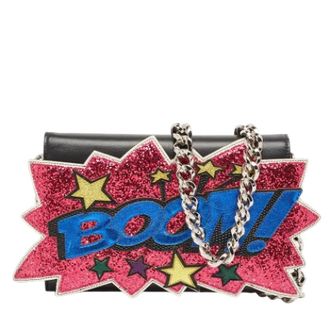 Dolce & Gabbana Pre-owned Leder Schultertasche - - Pre-owned - Damen - Schwarzk - ONE SIZE