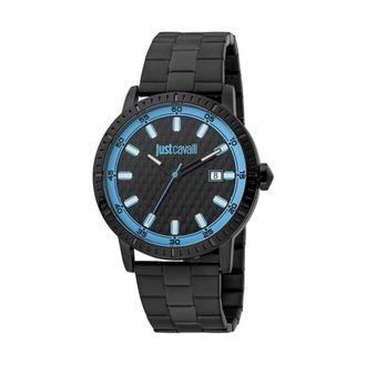 Just Cavalli Homme, Accessoires, Noir, Taille: ONE Size Young Regolare Watch