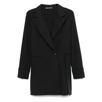 Our Legacy Femme, Robes, Noir, Taille: 40 FR Chemise Blazer Ripe Poplin
