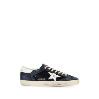 Golden Goose Super-Star Sneakers - - Shoes - Herren - Blau - 43 EU