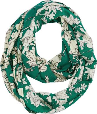 s.Oliver Damen 2105384 Winter-Schal, 76A0 grün, 1