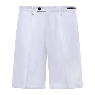 Michael Coal Homme, Shorts, Blanc, Taille: W32 Harry Pleated Shorts