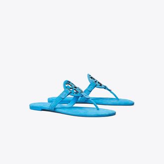 Tory Burch Damen Miller Sandale aus Wildleder