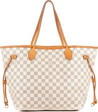 Louis Vuitton Crossbody Bags - Neverfull MM - Gr. unisize - in Wei&szlig; - f&uuml;r Damen