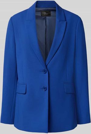 s.Oliver Black Label Regular Fit Longblazer aus Viskose-Mix