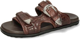 Melvin & Hamilton Pantoletten Damen Wilma 57 Braun 38