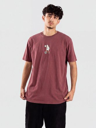 A.Lab Mother Goose Soccer Boxy T-Shirt vintage mahog