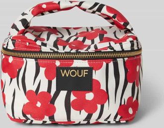 Wouf Kosmetiktasche mit Logo-Patch Modell Wildflower