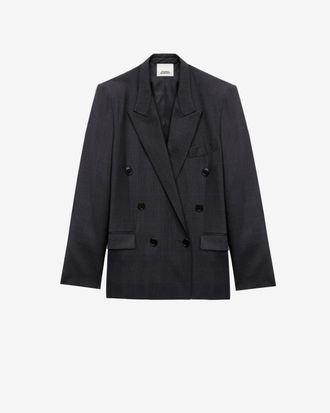 Isabel Marant Veste Jevima - Femme - Anthracite - Taille 34 - Isabel Marant